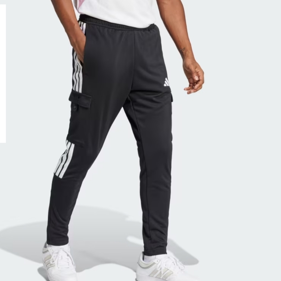 adidas | Pants | Adidas Mens Black Track Cargo Pants | Poshmark
